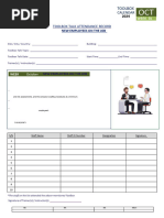 Attendance Sheet - TBT | PDF