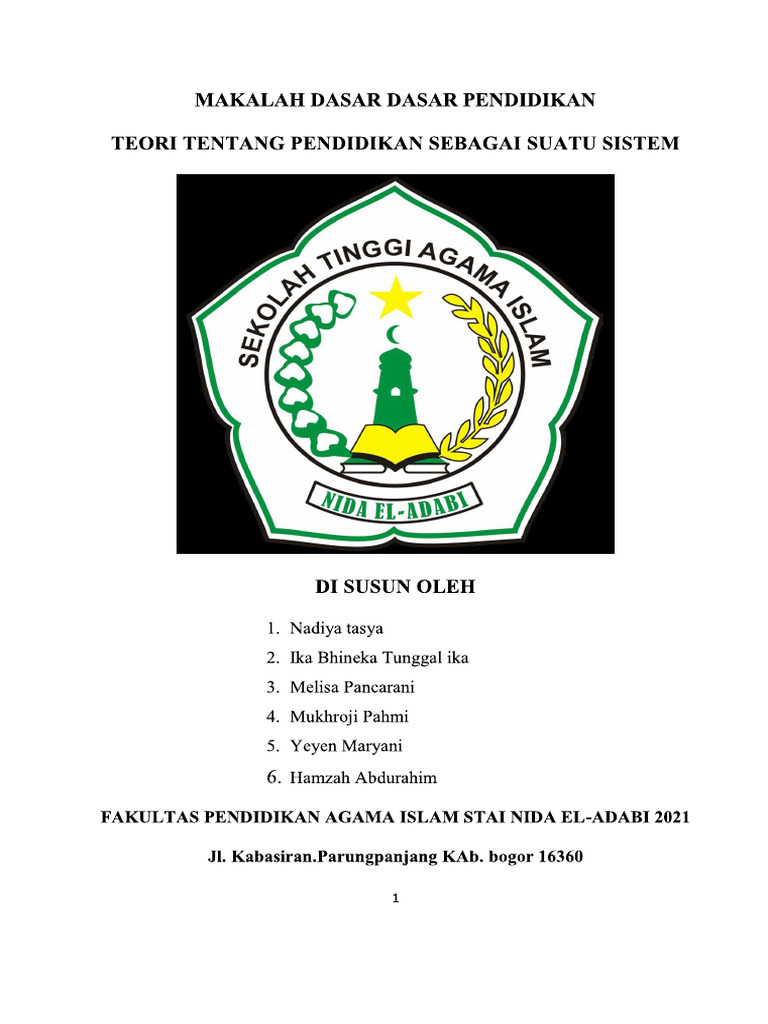 Makalah 1 | PDF