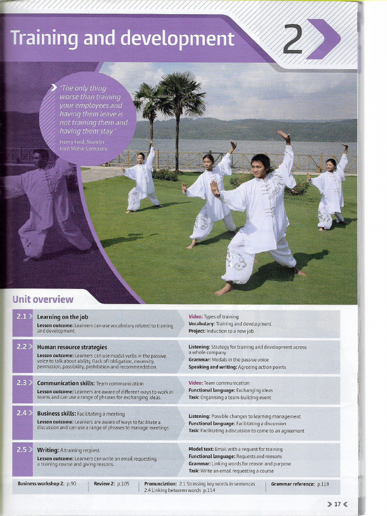 2 Business Partner B2, Unit 2 - Training and Development | PDF