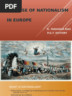 Flowchart of Nationalism in Europe | PDF | French Revolution | Nationalism