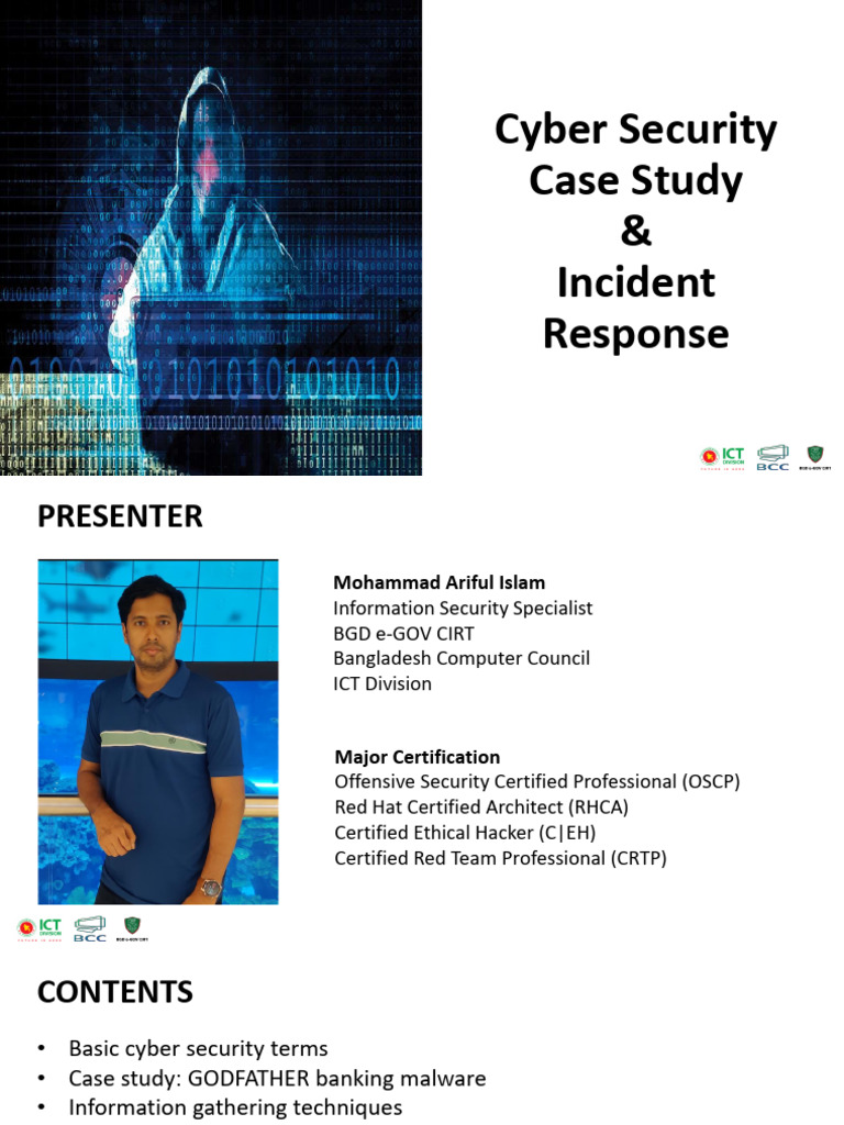 Cybersecurity Case Study: Godfather Malware | PDF | Security | Computer Security