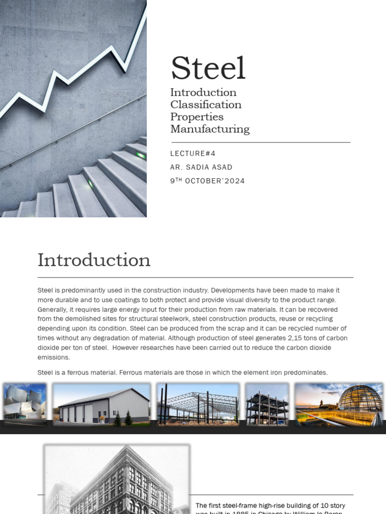 Lecture 4 Steel Pdf Steel Alloy