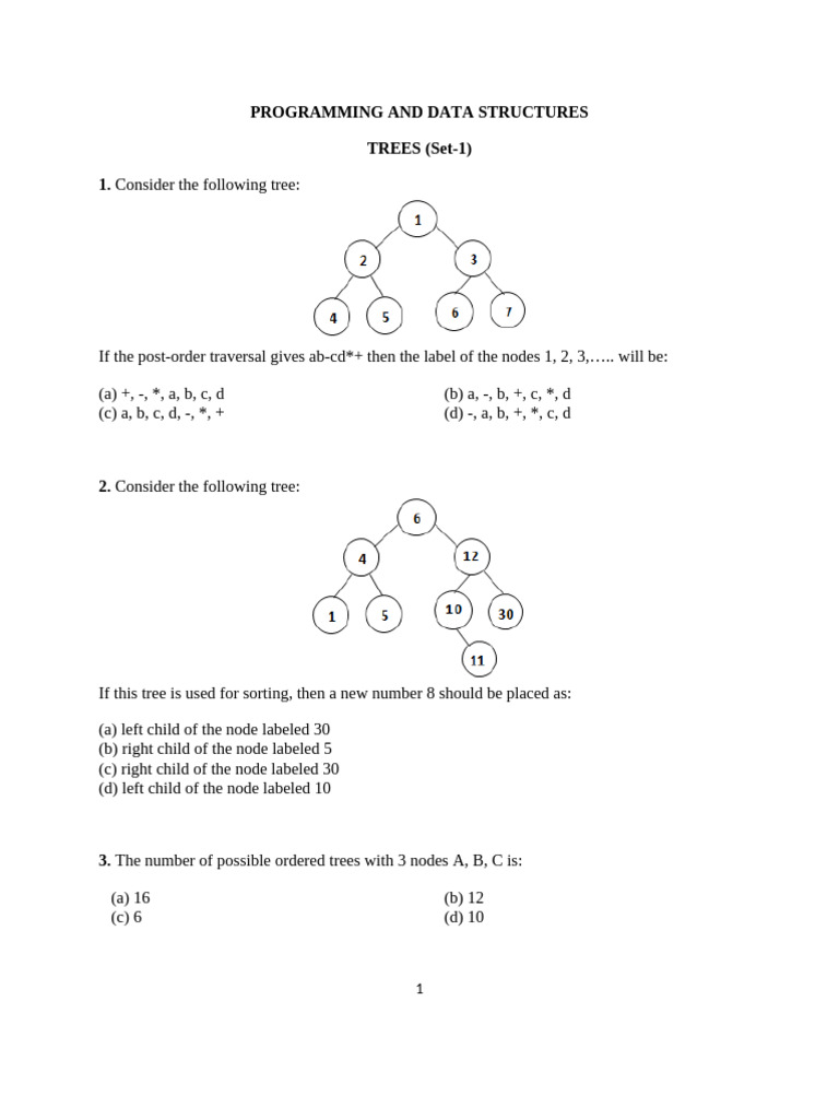 CDS--Q1 | PDF | Algorithms And Data Structures | Algorithms