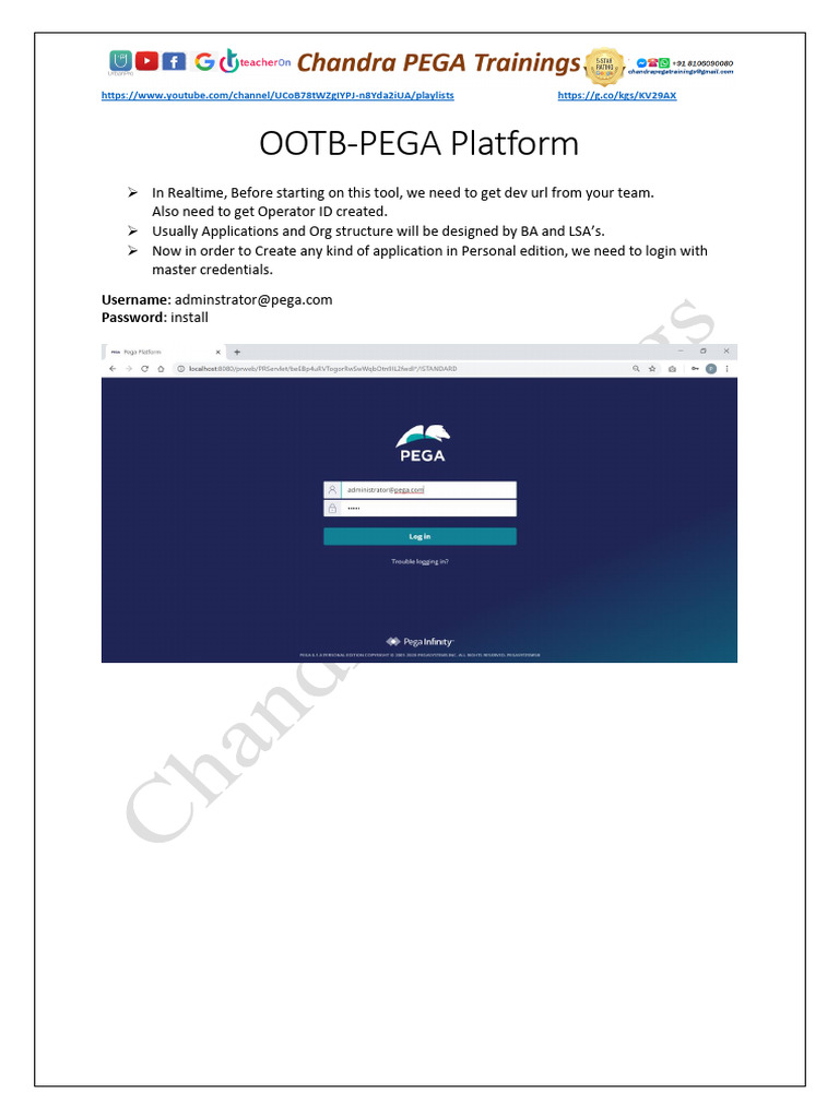 Ootb-Pega Platform | PDF | Computers