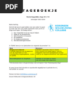 Voorbeeld Stageverslag | PDF