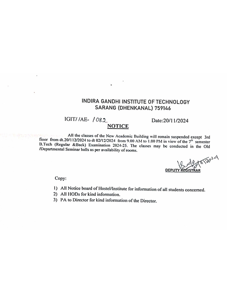 Class Suspended New Building 1732073441 | PDF