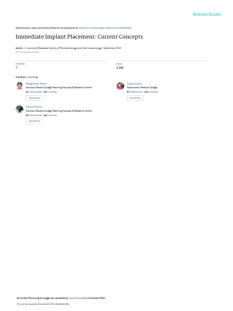 Documentmanager 1562080139200 | PDF | Dental Implant | Periodontology