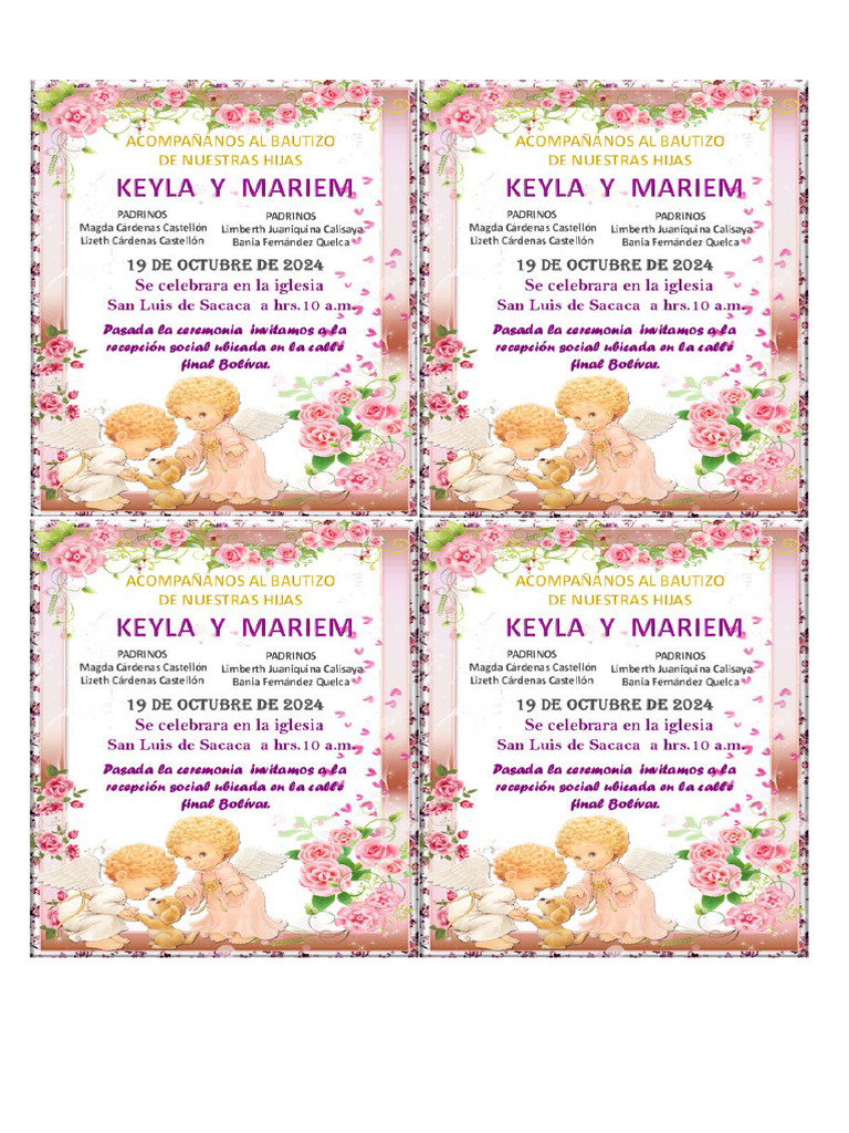 Invitacion Carlos | PDF