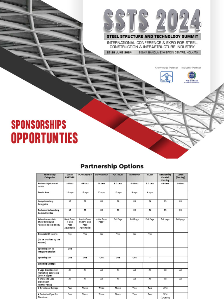 SSTS 2024 Sponsorship Final | PDF