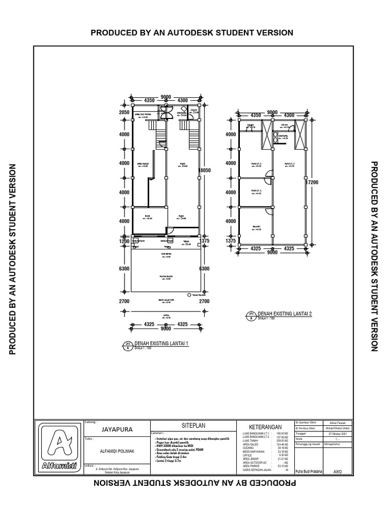 Denah Existing | PDF