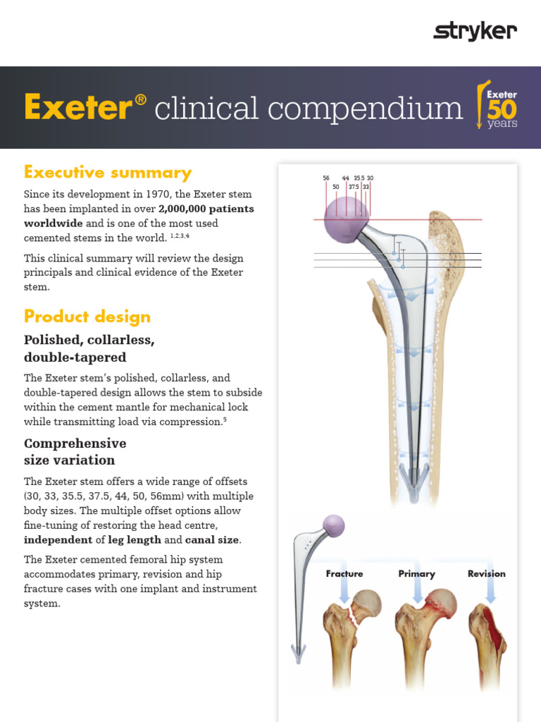 EXETER CG 4 - 32026 - Clinical Compendium | PDF | Medicine | Surgery