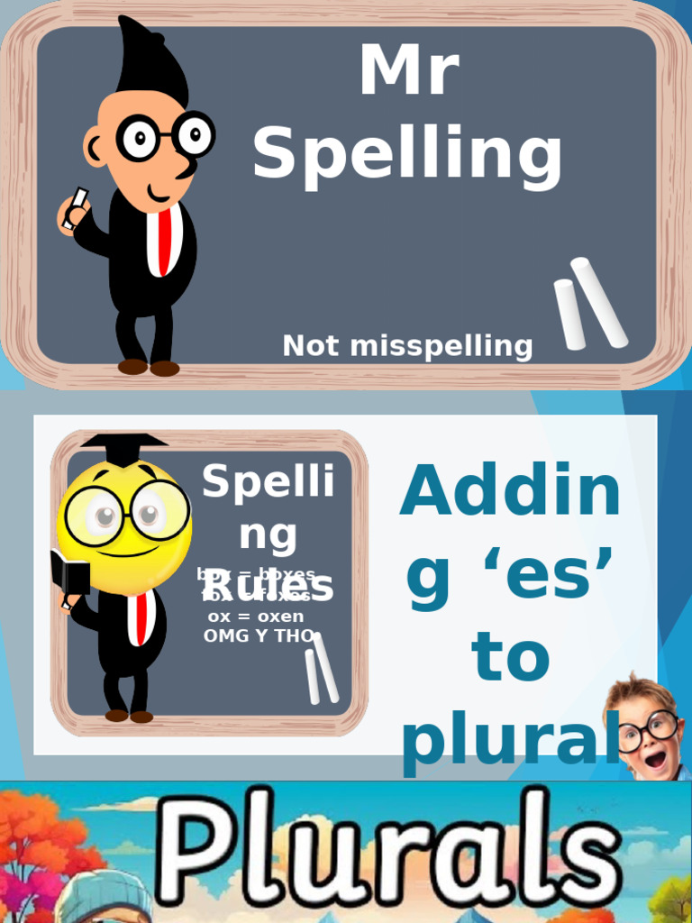 MR Spelling Plural Rule 2 Adding 'Es' | PDF | Spelling | Linguistics