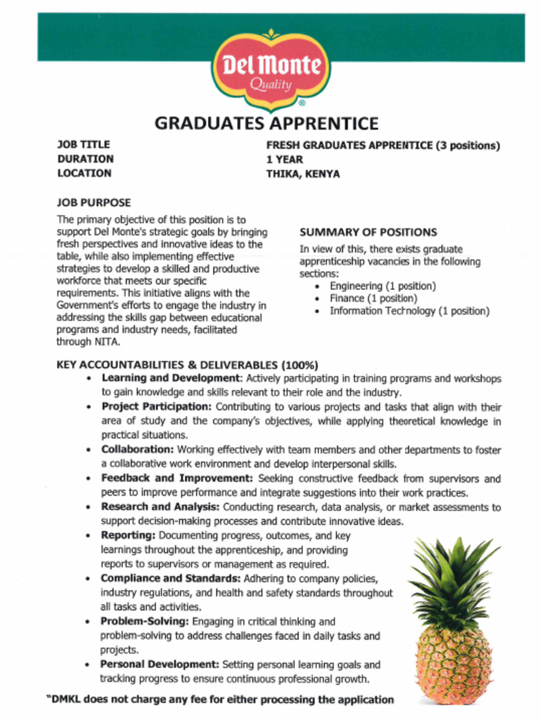 Advertisement - Graduates Apprentice | PDF