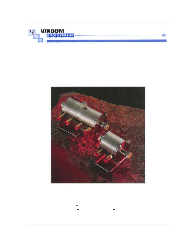 Vindum Valve Manual0306 | PDF | Valve | Vacuum Tube