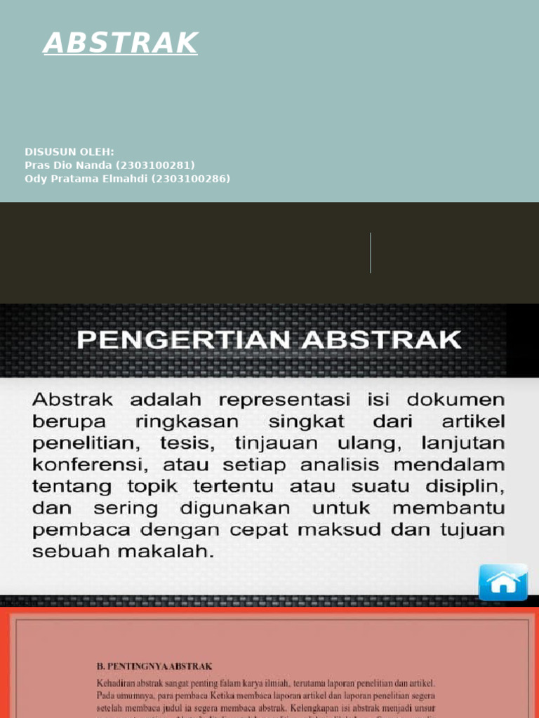 ABSTRAK ppt9 | PDF