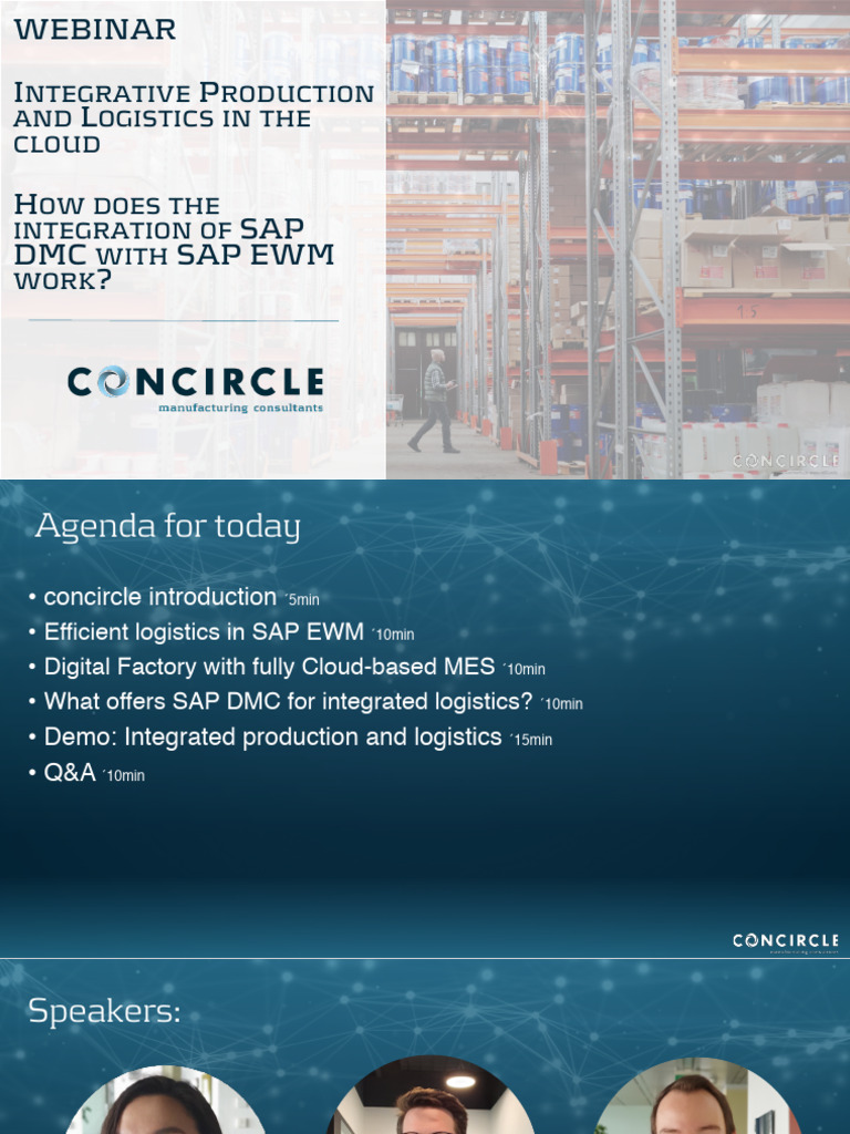 Webinar - SAP DMC SAP EWM - 20221108 | PDF | Computing