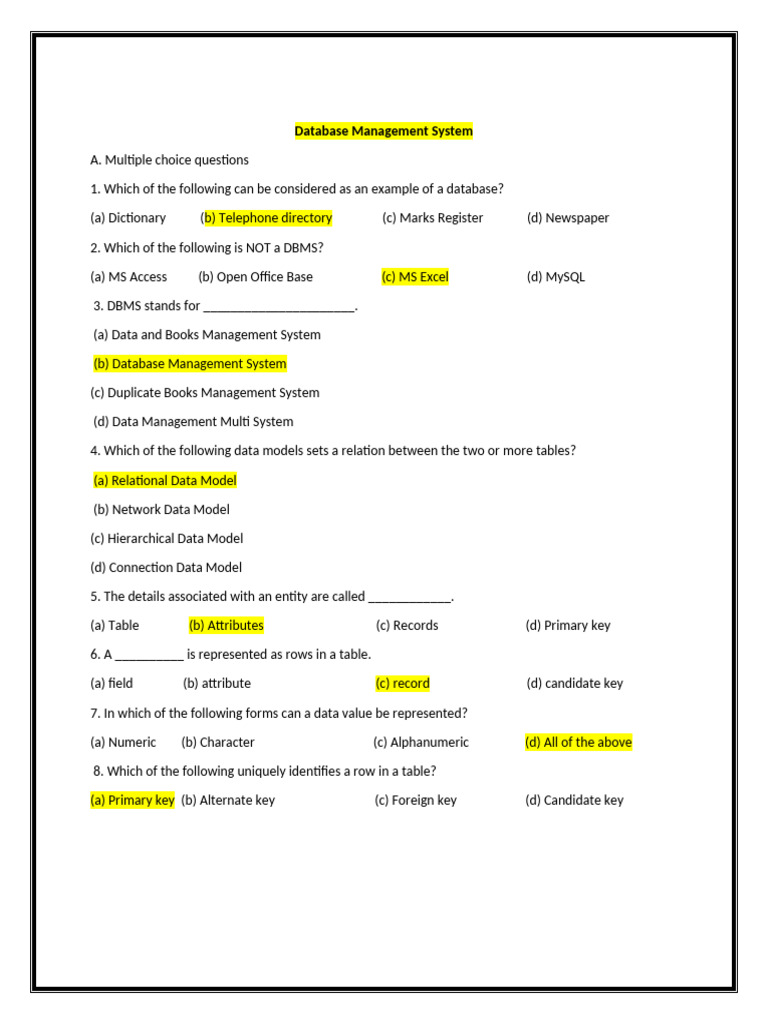 Database Management System | PDF | Databases | Relational Model Database Management System | PDF | Databases | Relational Model