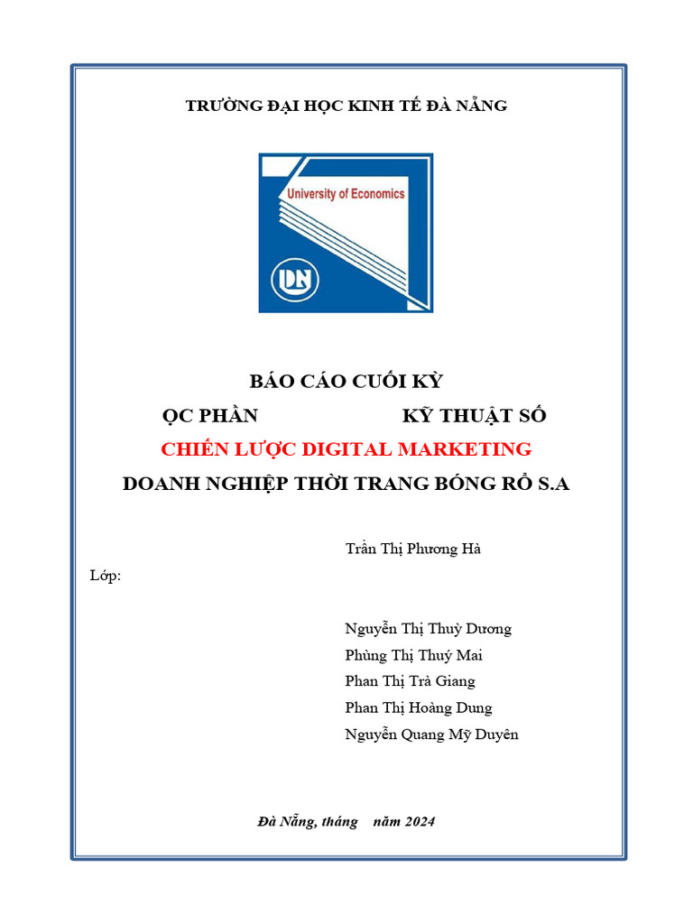 Bai Tham Khao - Ke Hoach Marketing So | PDF