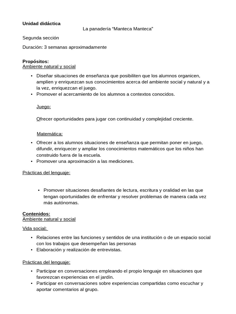 UD La Panaderia | PDF | Panes | Panadería