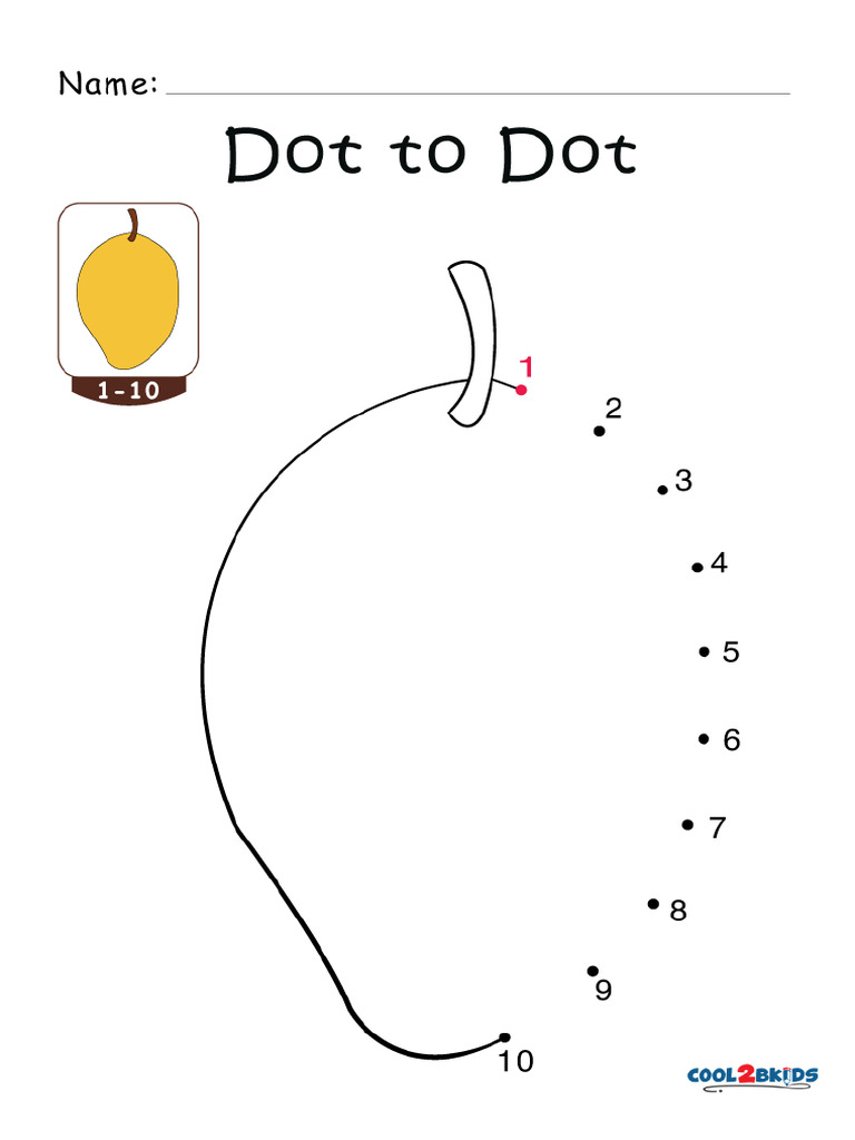 Dot To Dot 1 10 | PDF