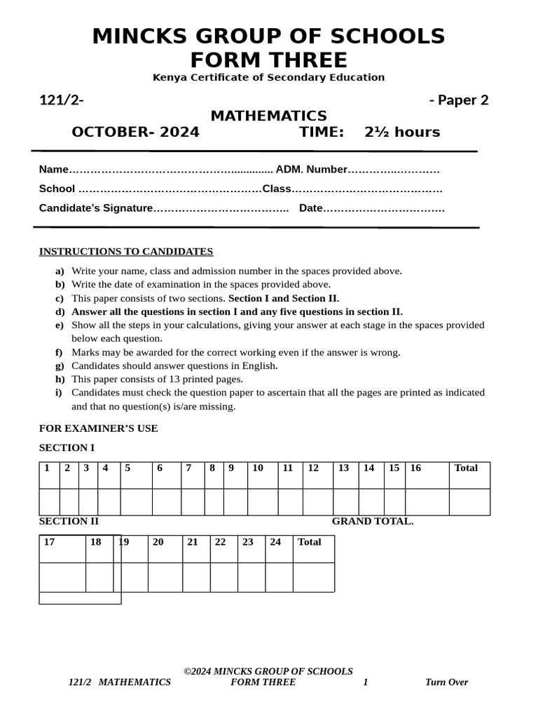 MATHS Paper 2 | PDF | Circle | Taxes