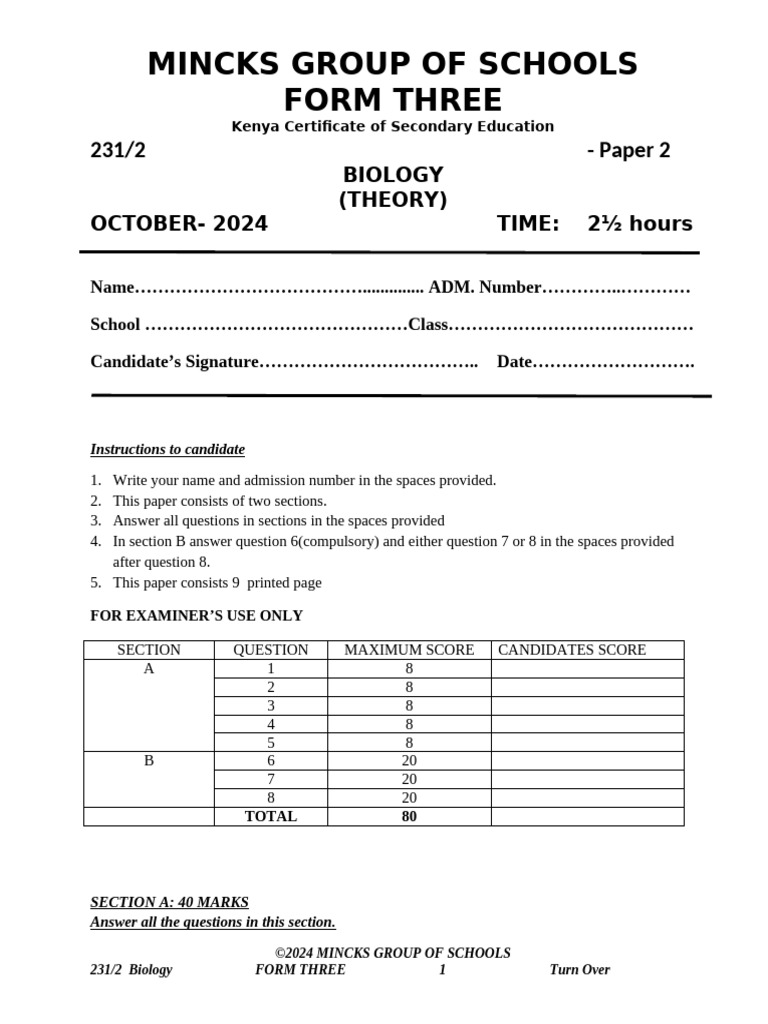 BIO Paper 2 | PDF | Technology & Engineering