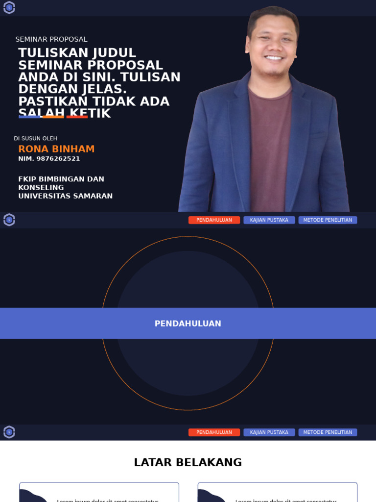 Sempro Powerpoint Template | PDF