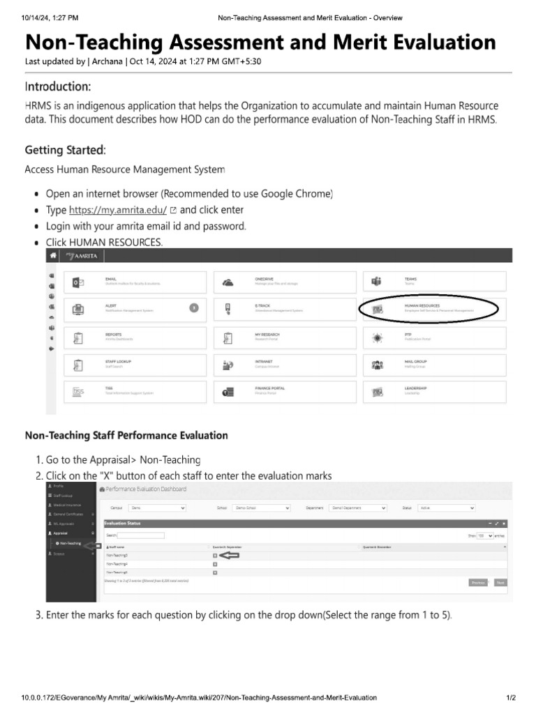 NT Assessment and Merit Evaluation | PDF