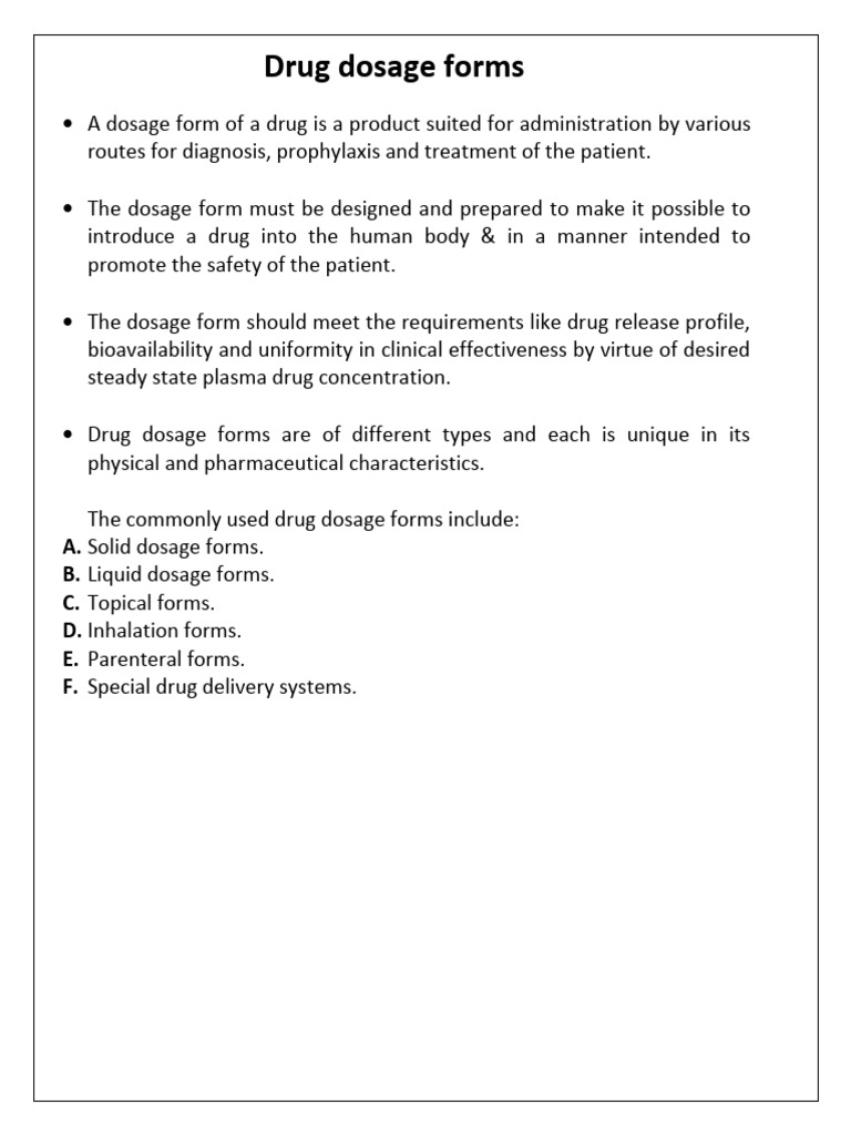 Solid Dosage Forms | PDF | Tablet (Pharmacy) | Pharmacology