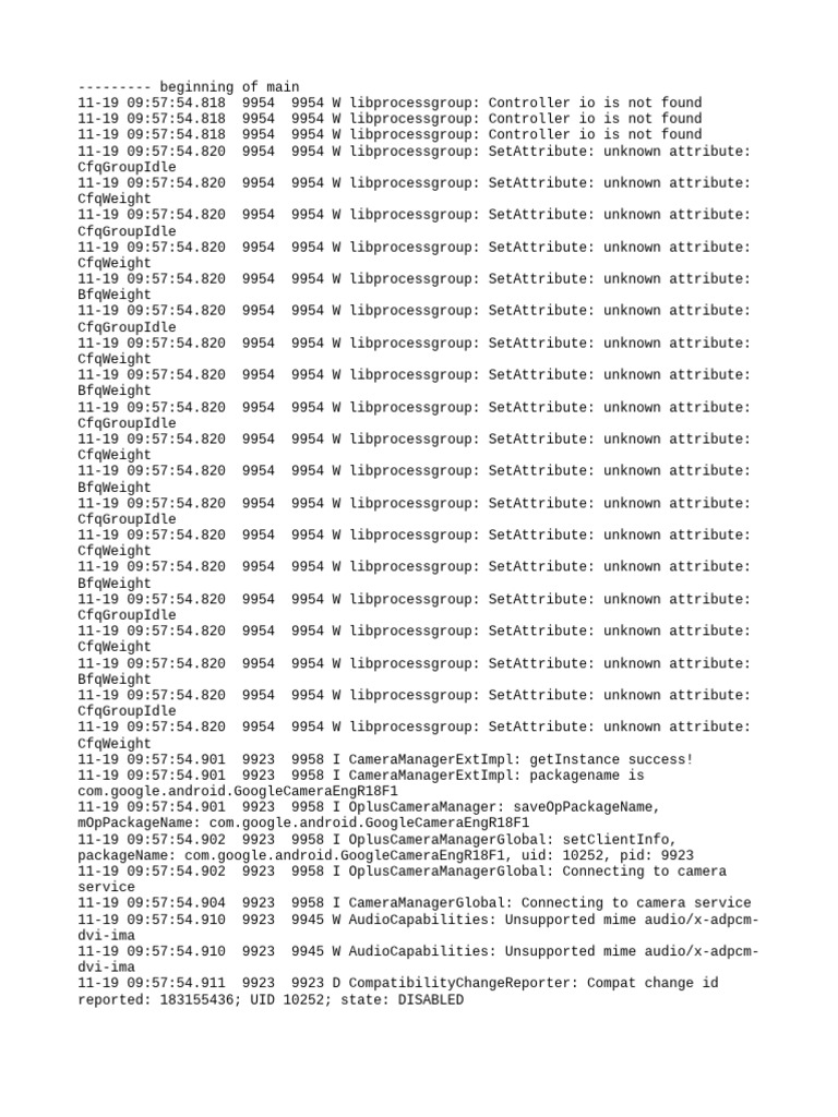 Log Cat 1731999474776 | PDF | Computer Programming | Computer Engineering