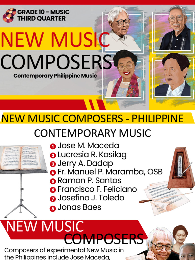 New Music Composers Autosaved - 011740 | PDF | Performing Arts