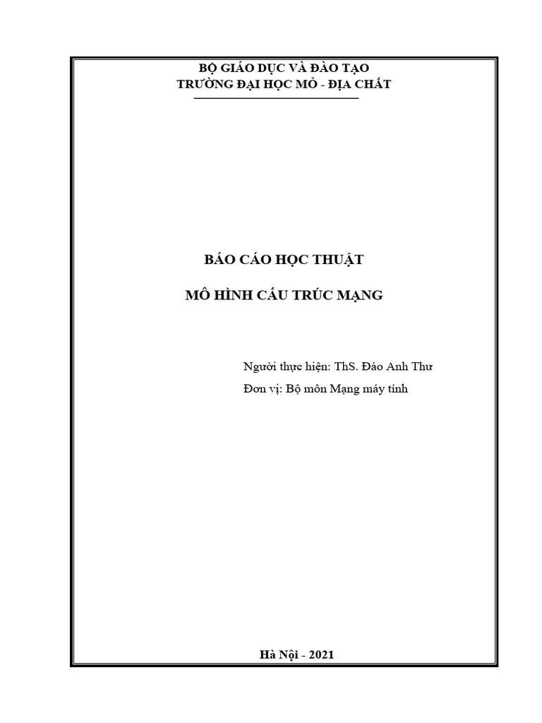 21-22-Ky 1-BCHT-Net. Structures-Dao Anh Thu | PDF