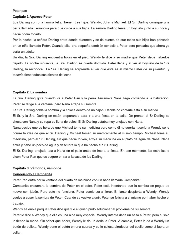 Peter Pan | PDF | Peter Pan | Neverland