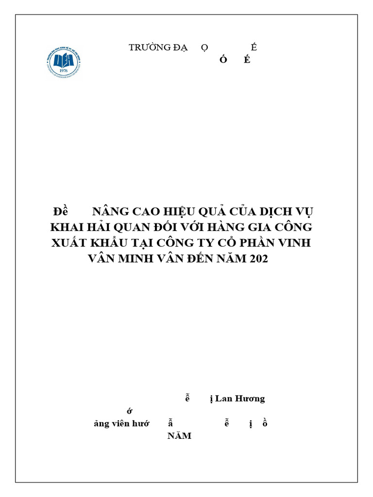 Báo Cáo TN VVMV | PDF