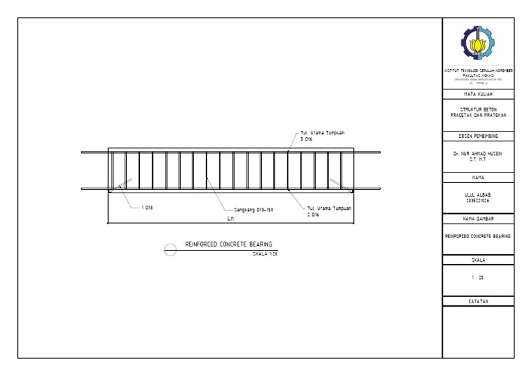 Reinforced Concrete Beam | PDF