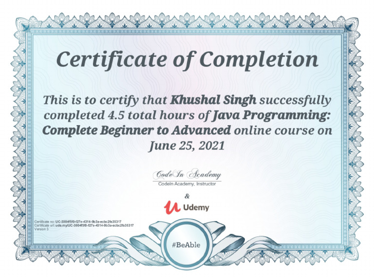 Udemy Java | PDF Udemy Java | PDF