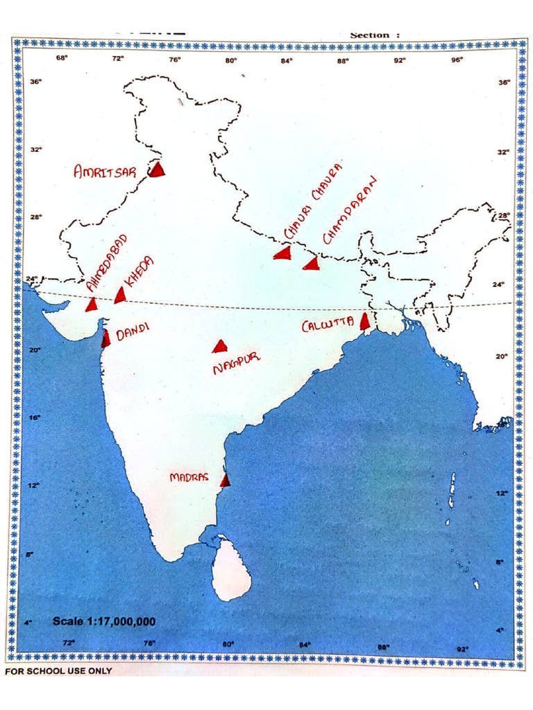 Class 10 His Map | PDF