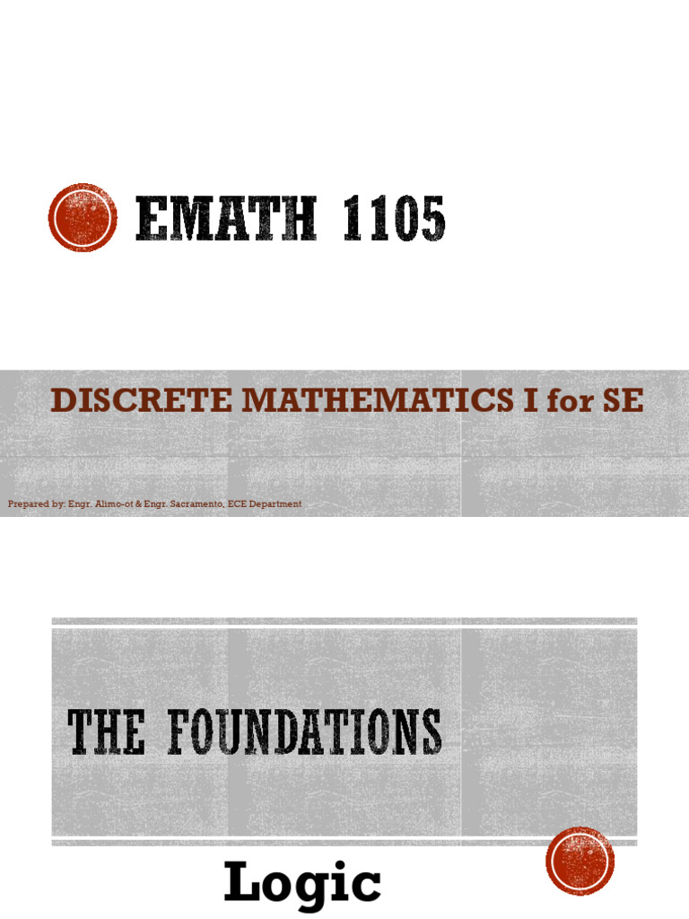 Chapter-2 Foundation Logic | PDF | Proposition | Syntax (Logic)