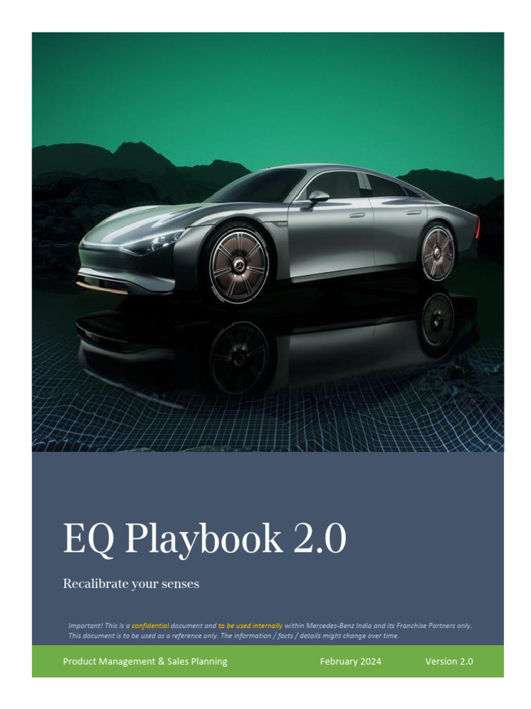 Eq Playbook Version 2 Pdf Electric Vehicle Plug In Hybrid