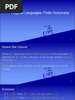 Lecture 3 Kleen's Star and Plus Oprator | PDF | String (Computer Science) | Metalogic