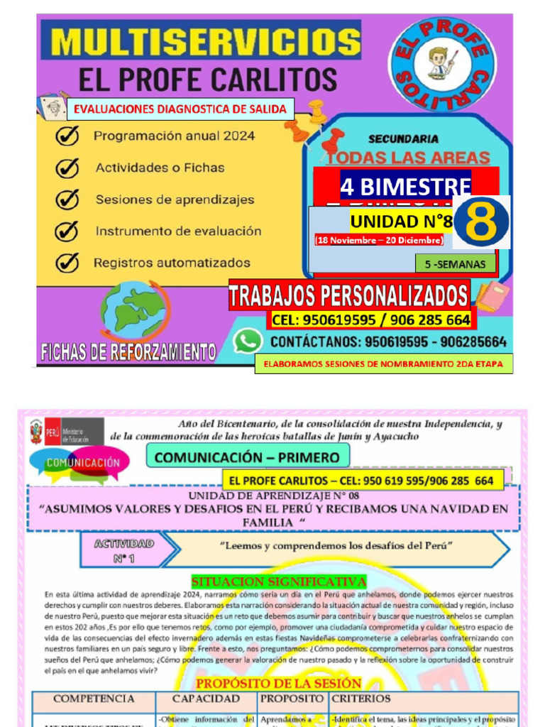 Comunicacion 1ero Pdf