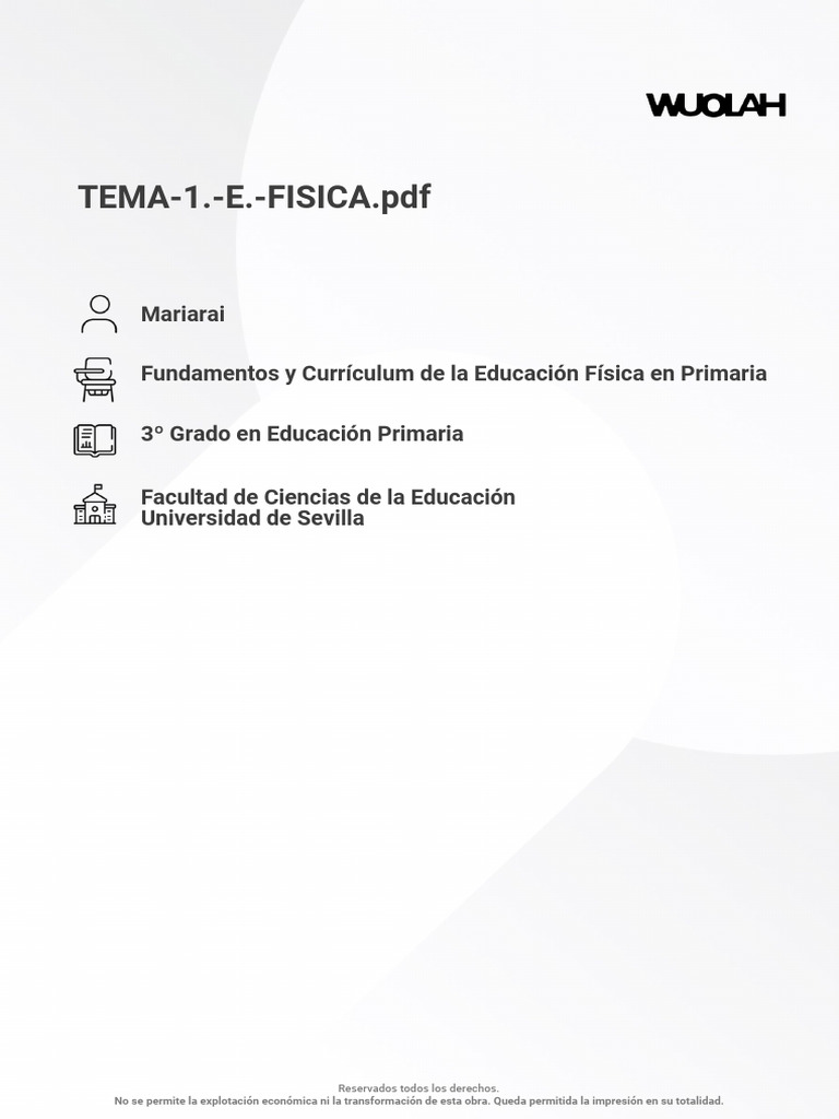 Tema 1. E.F | PDF | Deportes | Gimnasia