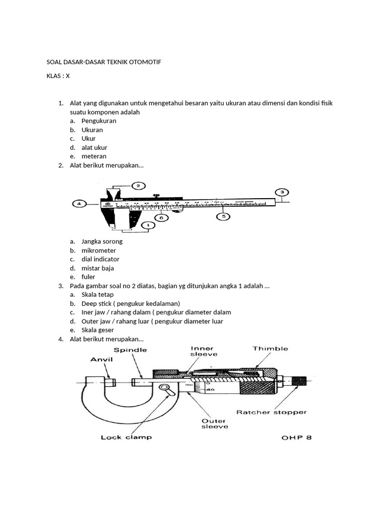 Soal Pas X Tdo 12 Soal | PDF | Teknologi & Rekayasa