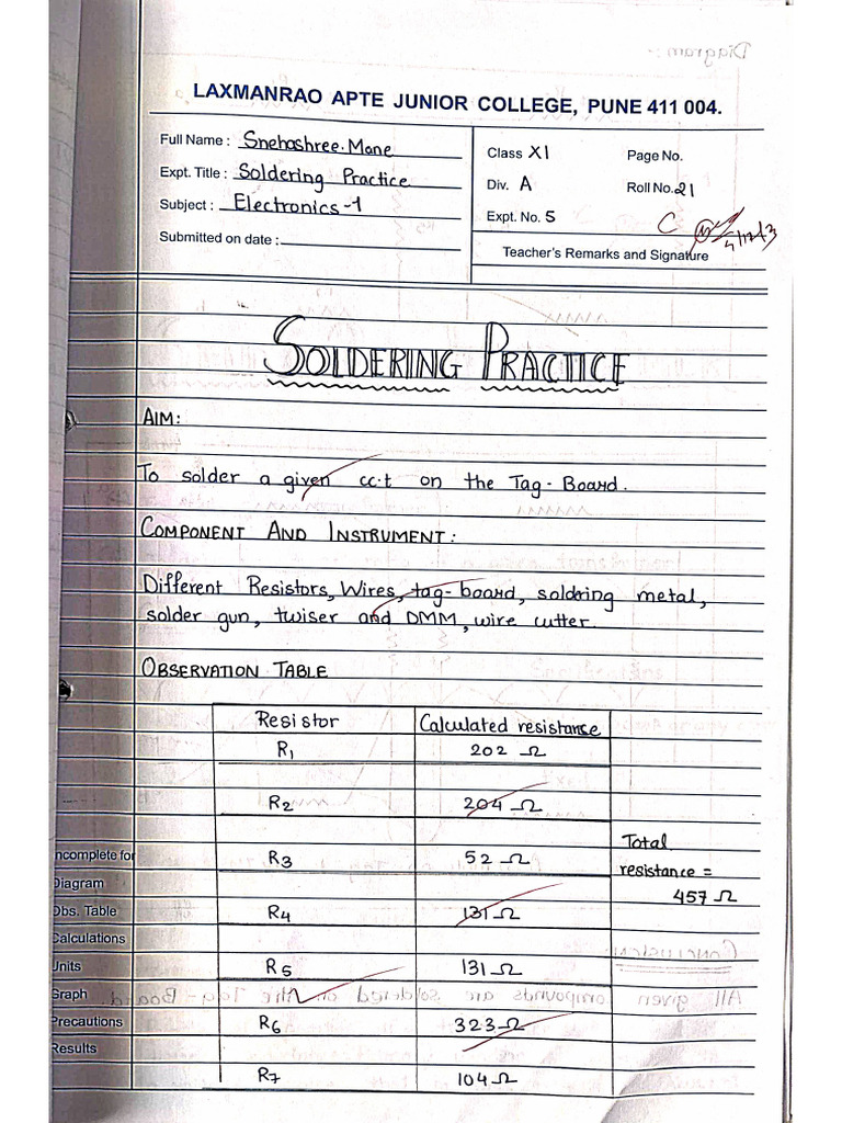 Soldering Practice | PDF