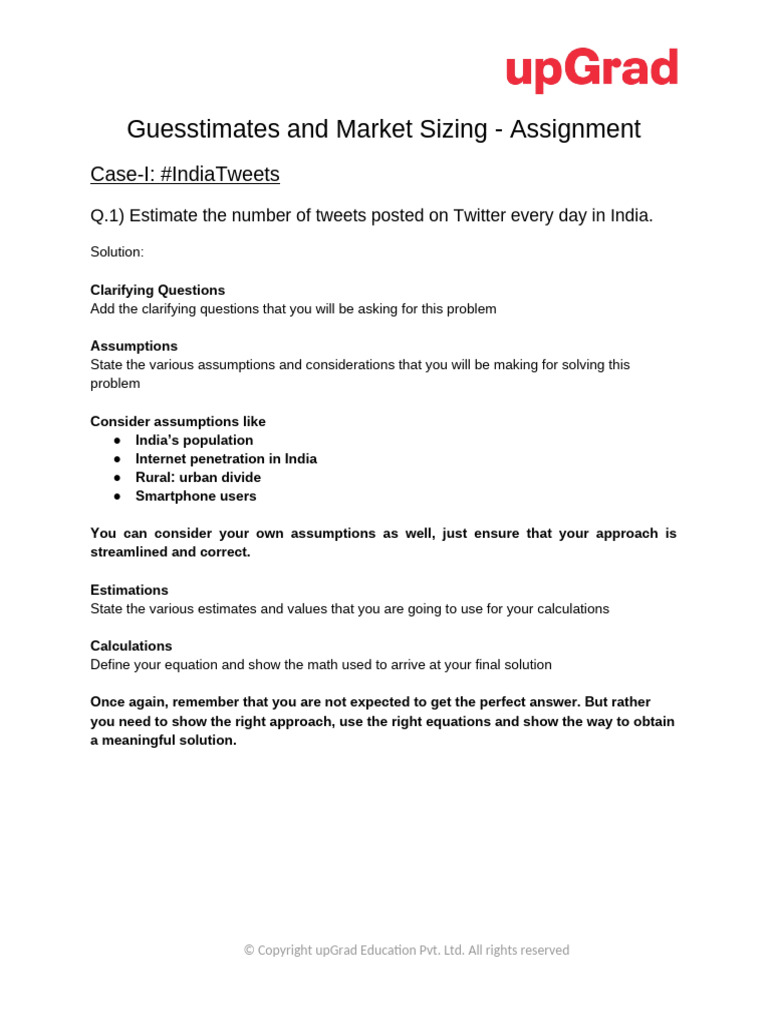 UGDevSeparateDuke PM - C27 - Guesstimate Practice Questions ...