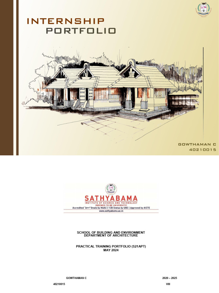 PORTFOLIO INTERN | PDF | Design