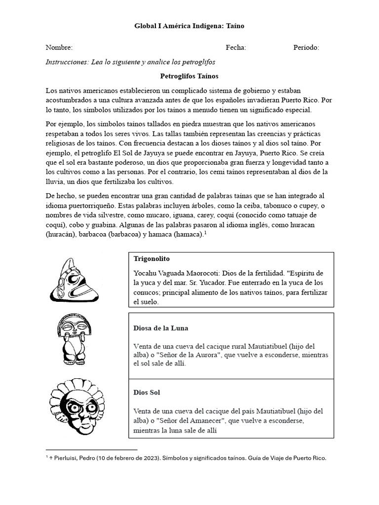 Indigenous Taino | PDF | Puerto Rico