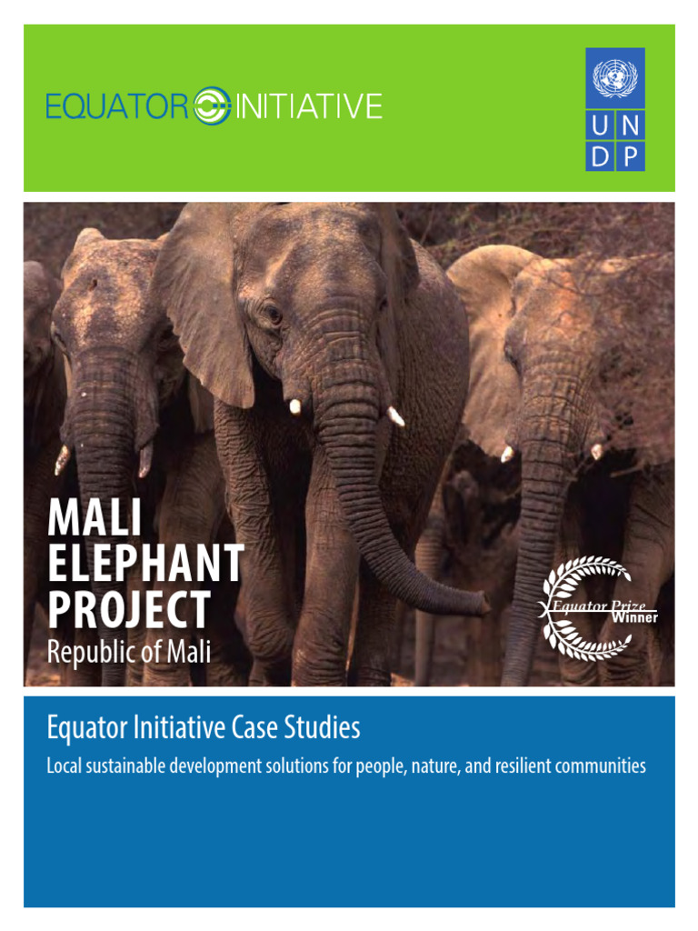 Mali Elephant Project: Community Conservation | PDF | Sustainability ...