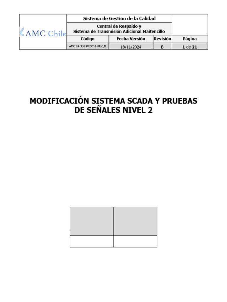 Amc 24-338-Proc-1-Rev - B | PDF | Scada | Informática