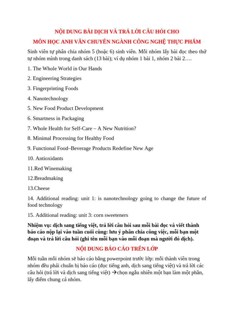 Phan Bao Cao Mon Hoc AVCN 2022-2023 | PDF